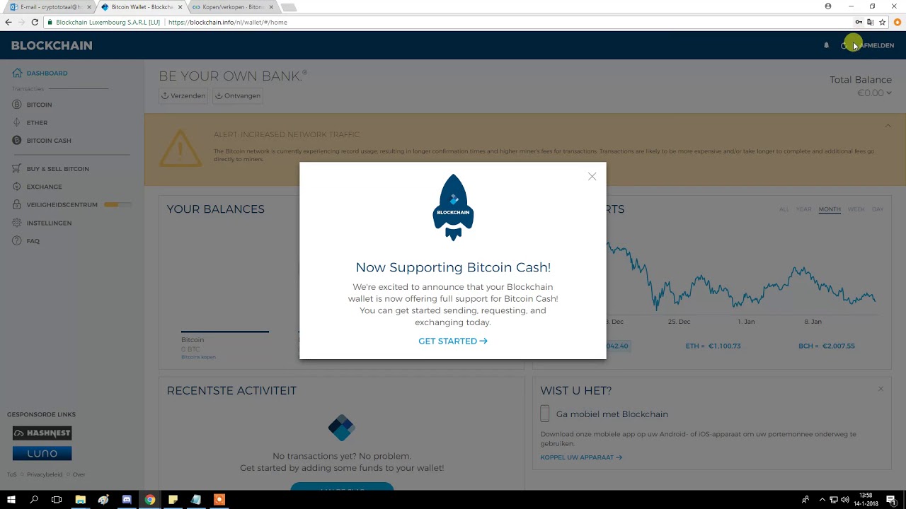 Handleiding Bitcoins kopen via Bitonic.nl en versturen naar Blockchain ...