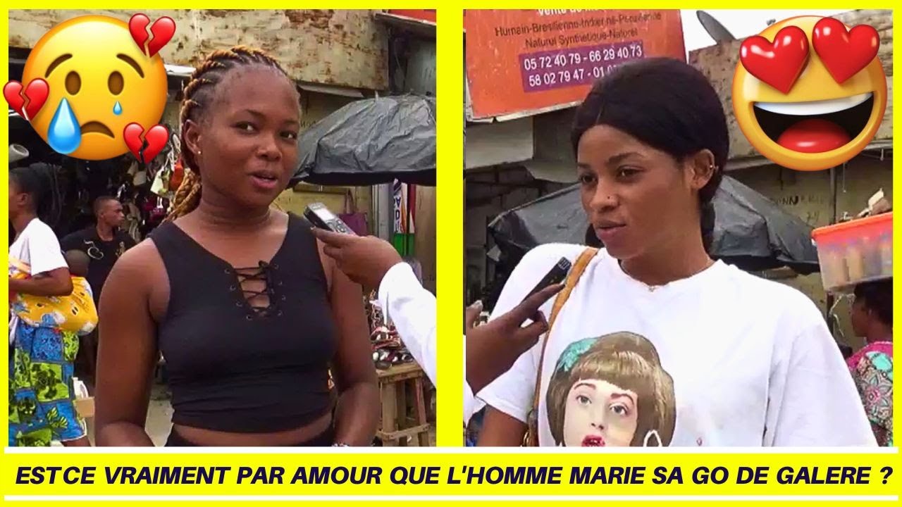EST-CE PAR RECONNAISSANCE OU PAR AMOUR QUE L'HOMME MARIE SA GO DE ...