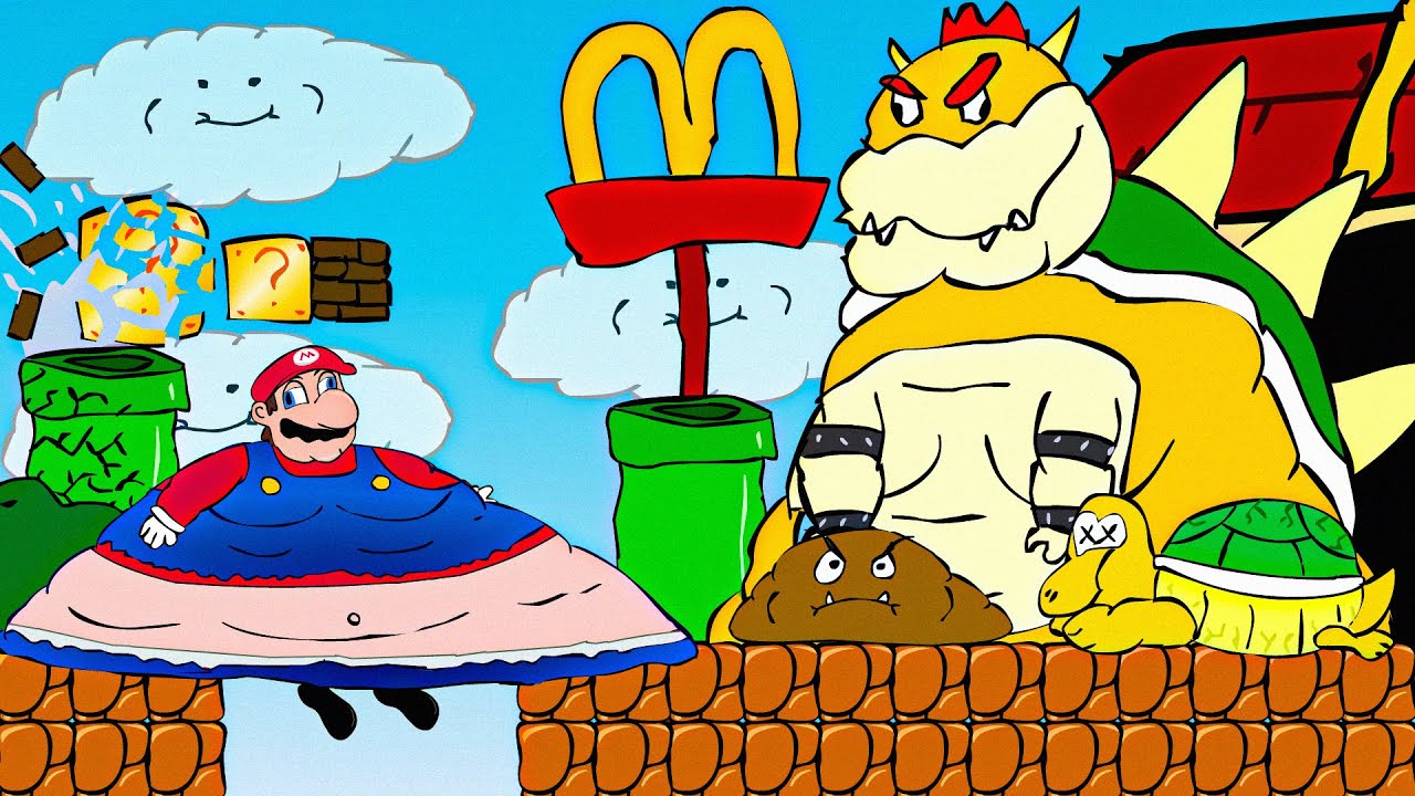 Super Sized Mario Bros. (Clinically Obese SMB) ~ Full Game 4K! - YouTube