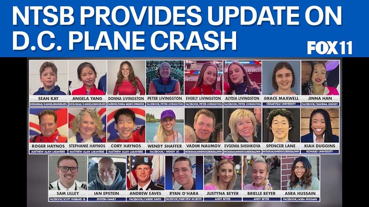 DC plane crash: NTSB gives update on investigation - YouTube