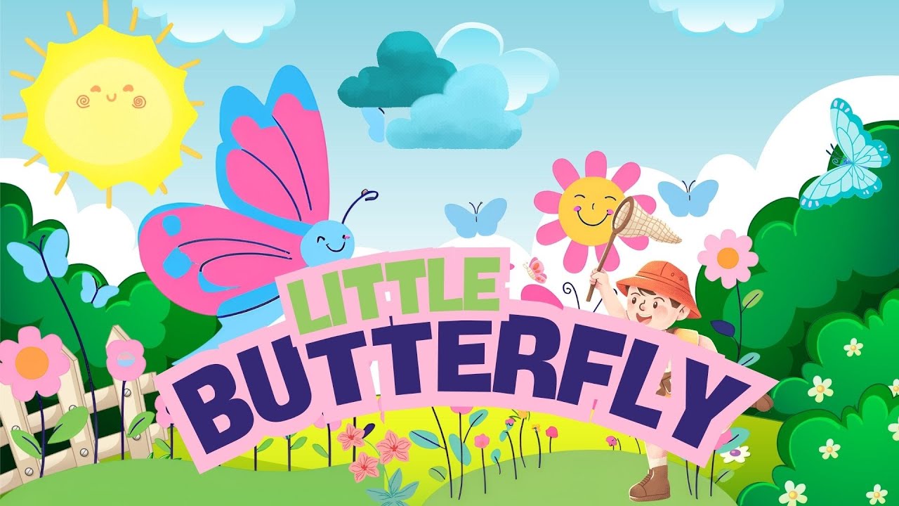 Little Butterfly Woo-hoo! | Sing Along & Learn! Nursery Rhymes - En ...