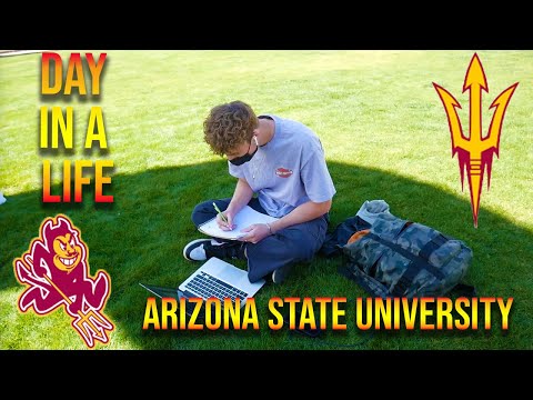 DAY IN A LIFE OF ASU COLLEGE STUDENT - YouTube