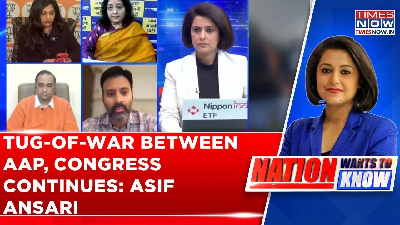 'Sandeep Dikshit A Tool Of BJP': AAP's Preeti Menon; Asif Ansari Says ...