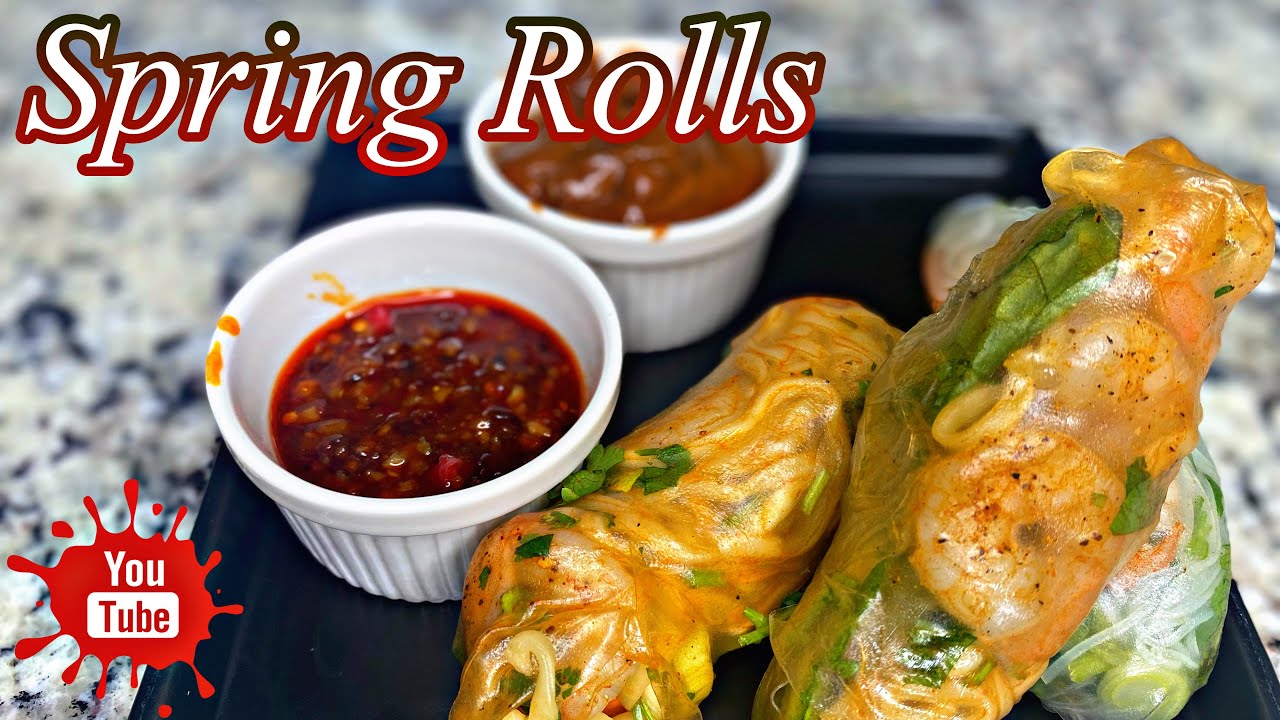 How To Make Spring Rolls | Spring Rolls - YouTube
