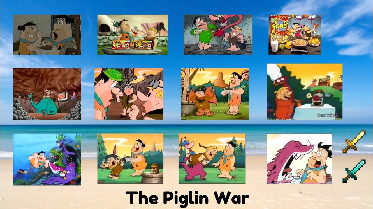 FP&CPCM (Parody Of The Piglin War From Animation vs. Minecraft Shorts ...