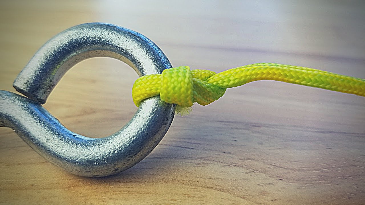 How To Tie A DAVY KNOT (And Double Davy Knot) - YouTube