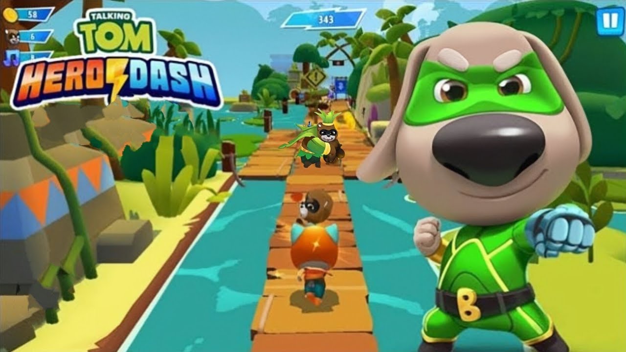 Talking Ben Hero Dash - Gameplay - YouTube