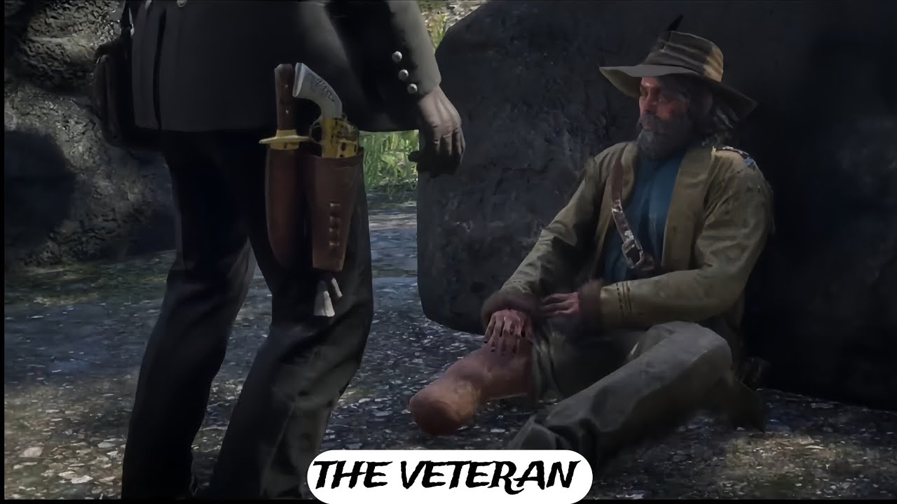 HELPING A VETERAN #rdr2 #2024 #veteran - YouTube