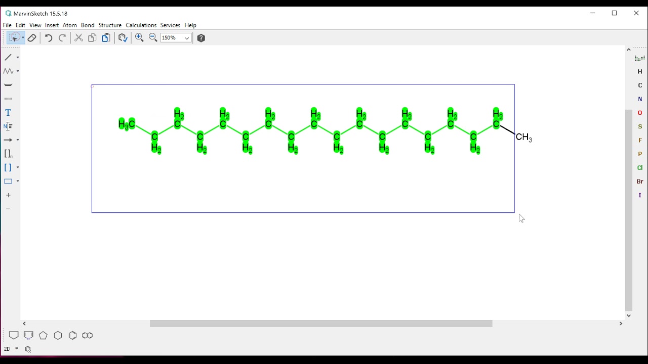 Organic Chemistry - Using Marvinsketch Tutorial - YouTube