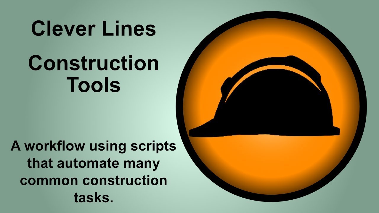 Clever Lines Construction Tools Modo Kit - YouTube