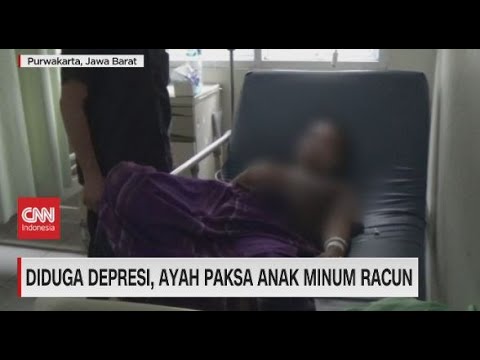Diduga Depresi, Ayah Paksa Anak Minum Racun