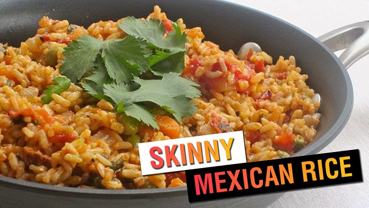 Skinny Mexican Rice | Vegan Recipe - YouTube