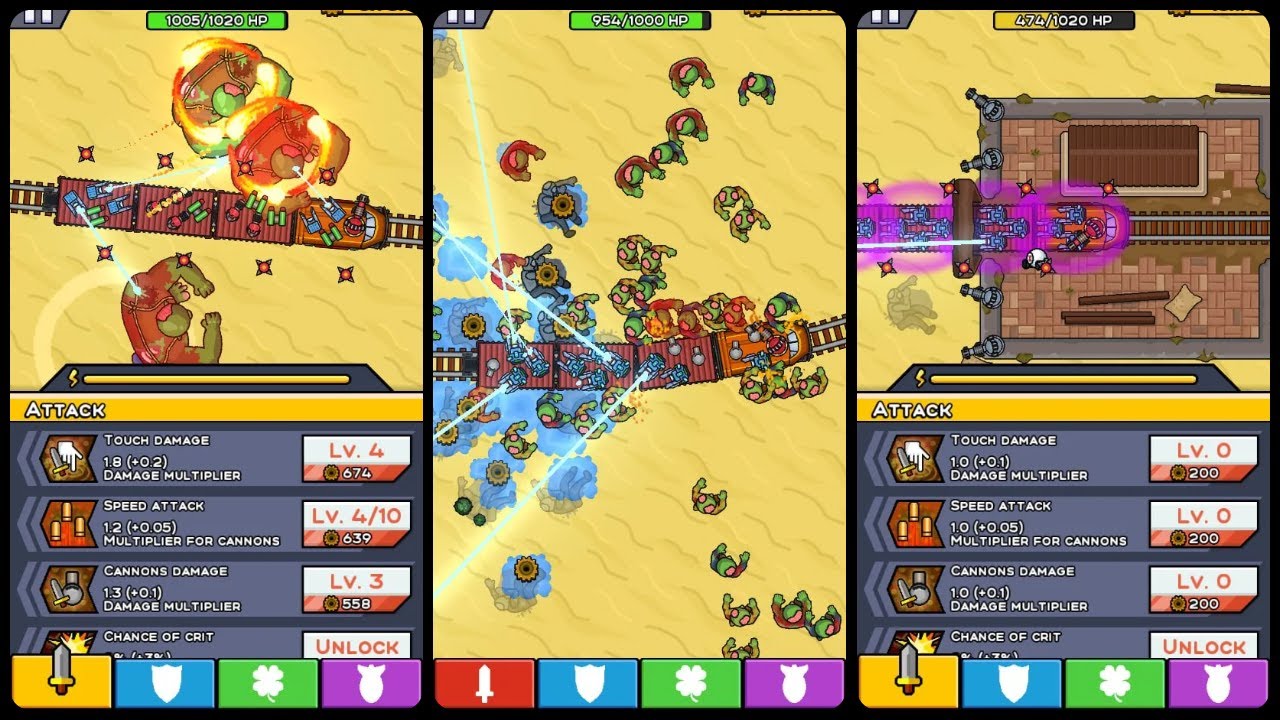 Train Defense: Survivor Mobile Gameplay Android - YouTube