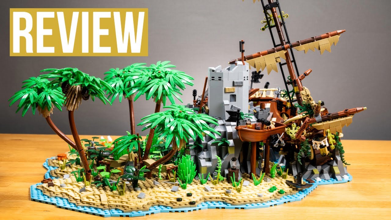 BlueBrixx Pirateninsel: Riff-Außenposten REVIEW | Set 107096 - YouTube