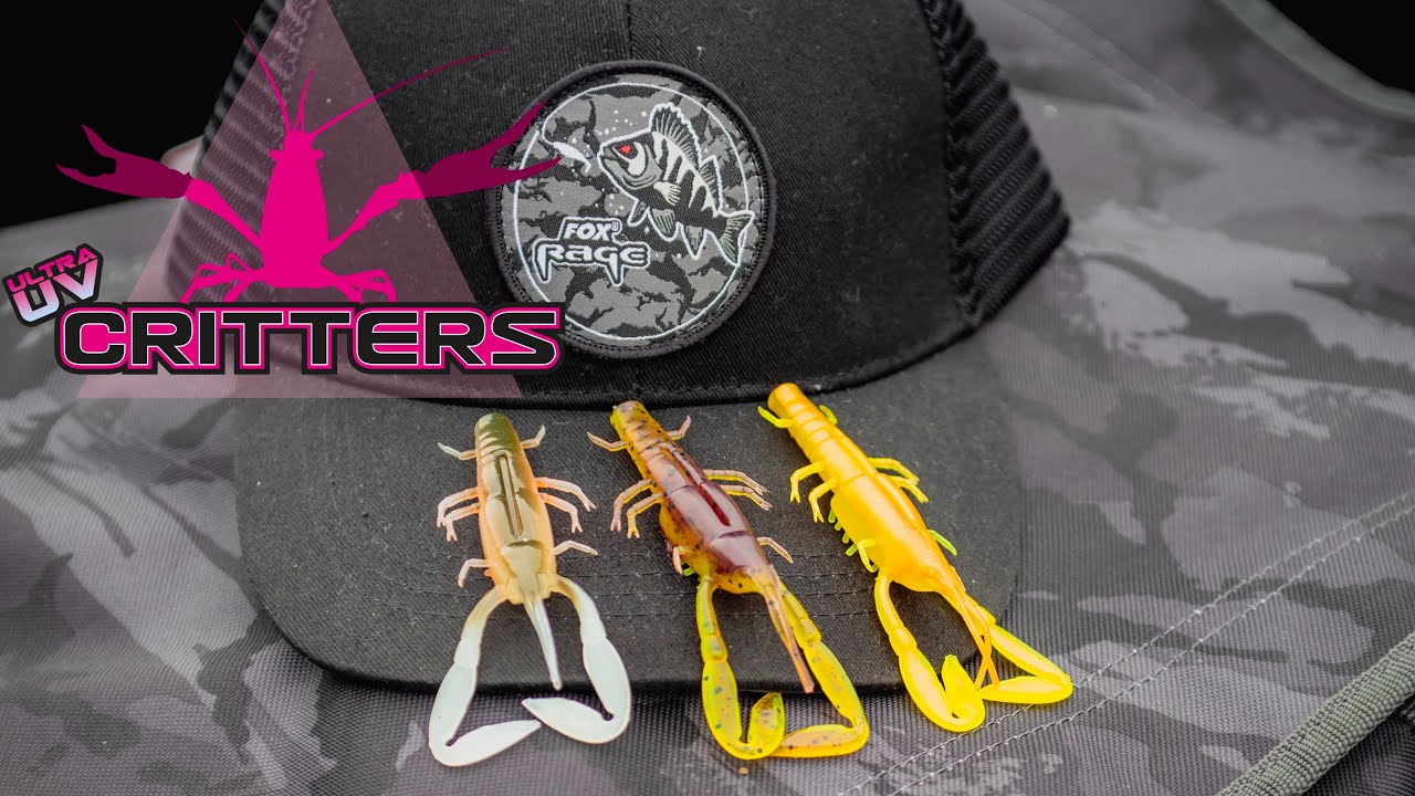 New Critter Colours [Fox Rage Creature Baits] - YouTube