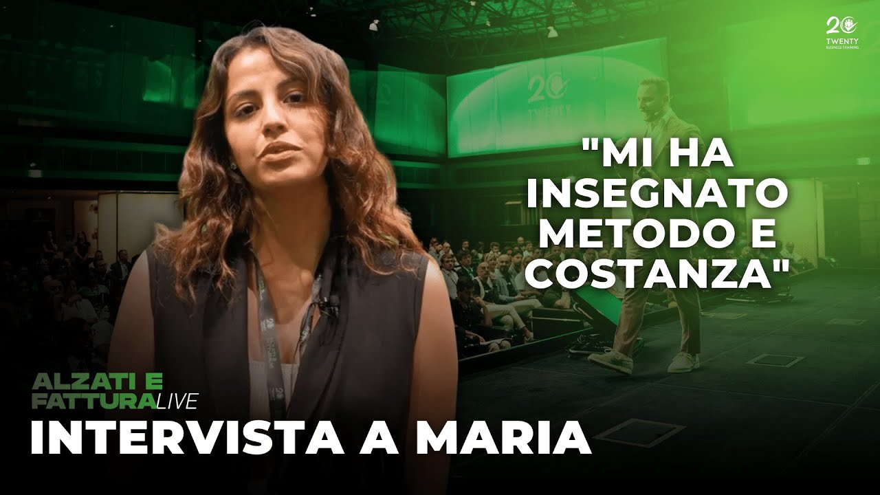 Intervista a Maria Mayorga - Alzati e Fattura LIVE 2023 [RECENSIONE ...