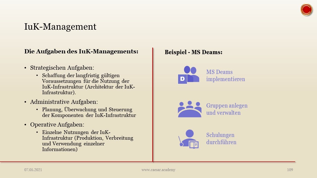 IuK-Management - 👨🏼‍🎓 EINFACH ERKLÄRT 👩🏼‍🎓 - YouTube