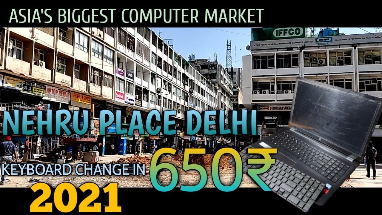 NEHRU PLACE COMPUTER MARKET TOUR / Asia's biggest computer market - YouTube