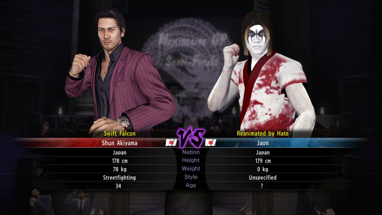 Yakuza 5 Coliseum Battles (Akiyama) | Maximum GP - YouTube
