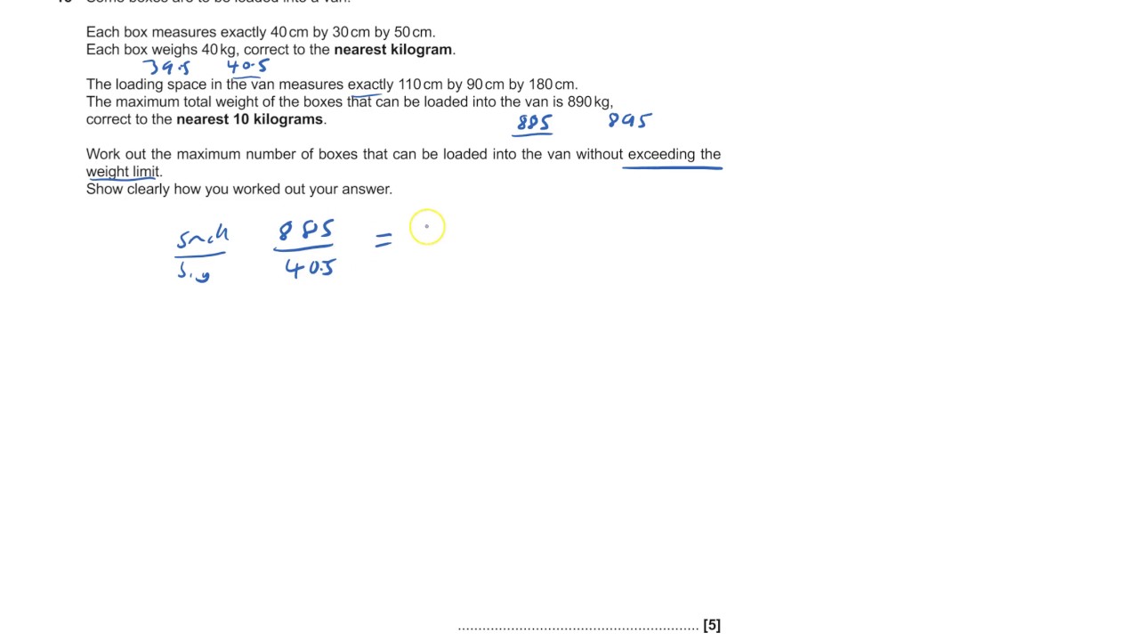 J560 Set 3 Practice paper 4 Q15 - YouTube