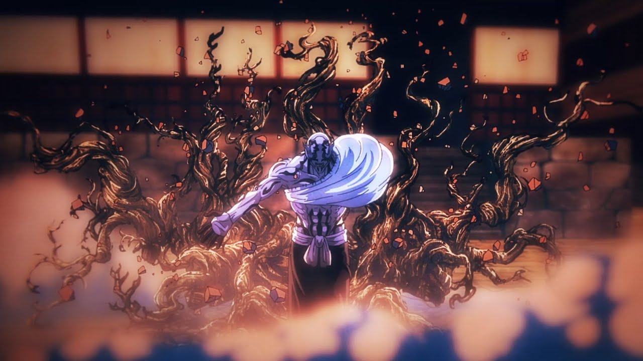 Megumi, Noritoshi & Toge vs Hanami | Fight Scene | Jujutsu Kaisen Ep.18 ...