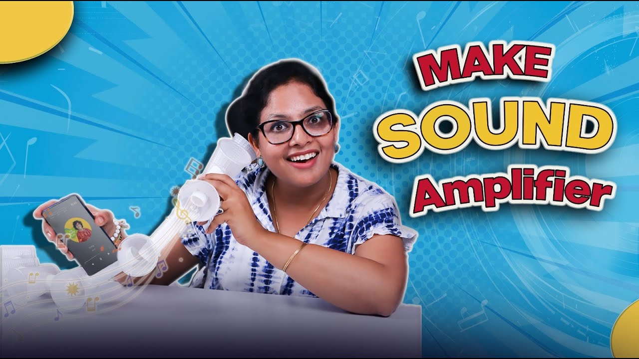 How To Make DIY Sound Amplifier | Musical Toy from Trash | DIY Project ...
