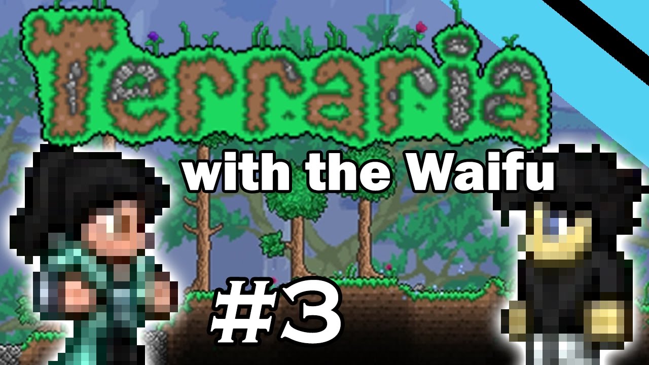 Terraria with the Waifu - Part 3 - SLIME RAIN - [Expert/CO-OP] - YouTube