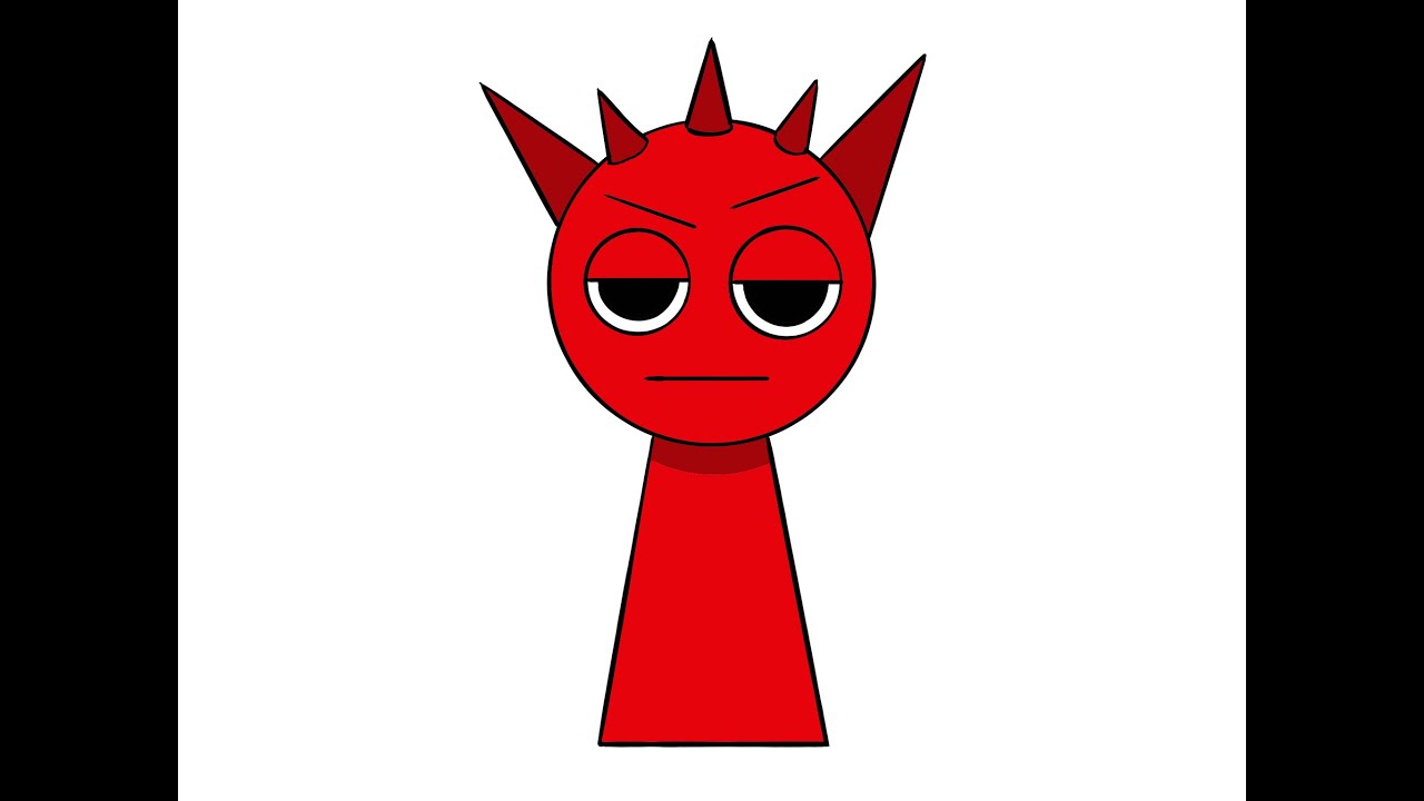 How to Draw RADDY (RED) FROM SPRUNKI - YouTube
