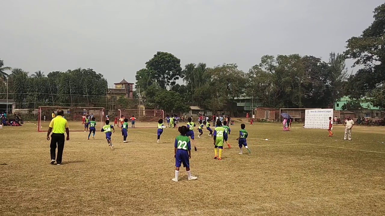 Isl children's league football match under 10 team rocks - YouTube
