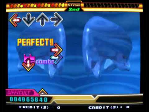 (MAME 0.238) Dancing Stage EuroMIX2 - G*C23 VER. EAA (Gameplay)
