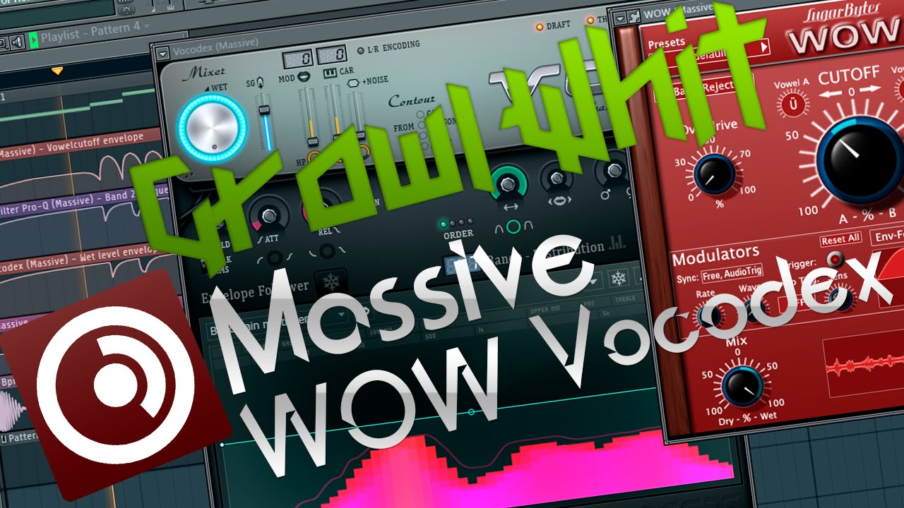 Tutorial #4 Growl In Massive (Vocodex+Wow) - YouTube