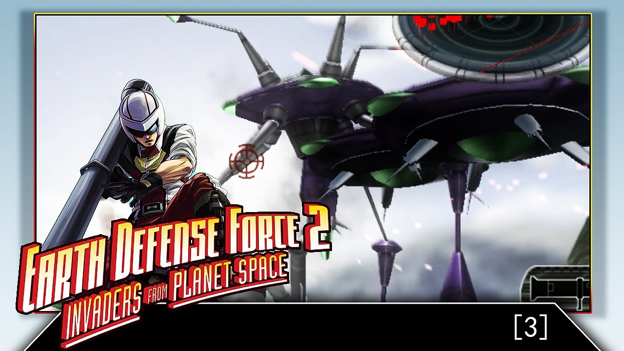 Earth Defense Force 2: Invaders From Planet Space - Walkthrough Part 3 ...