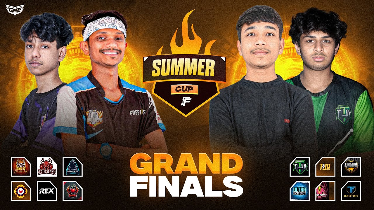 SUMMER CUP S1|| GRAND FINALS || ORGANISED BY EXP ESP #livegame #ff # ...