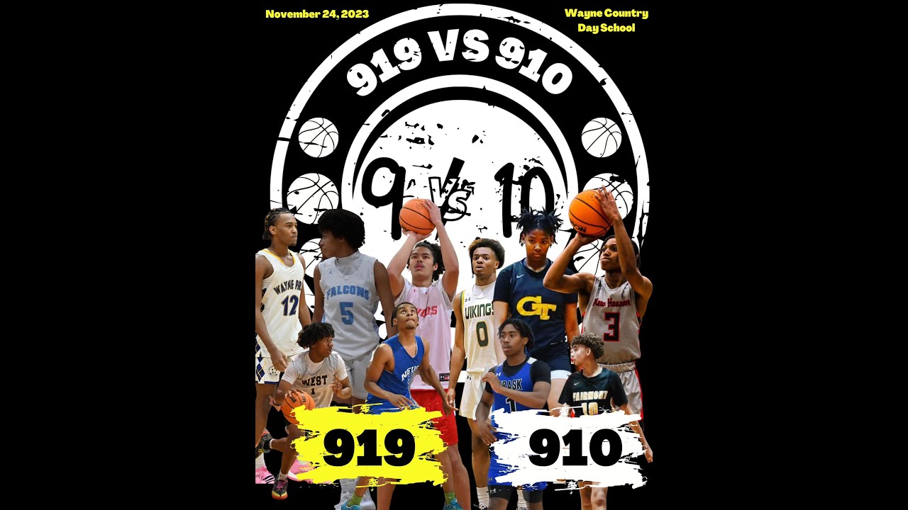 WJG Sports 919 VS 910 Basketball Showcase from Goldsboro, NC!! - YouTube