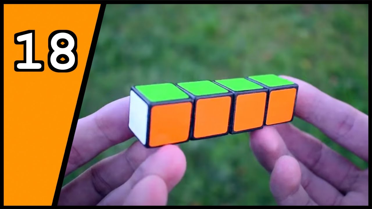 I Built a 1x1x4 out of a Rubik's Cube / Day 18 / Season 2 - YouTube