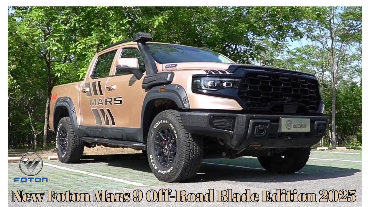 Wild | China's Full-Size Pickup Truck | Foton Mars 9 Off-Road Blade ...