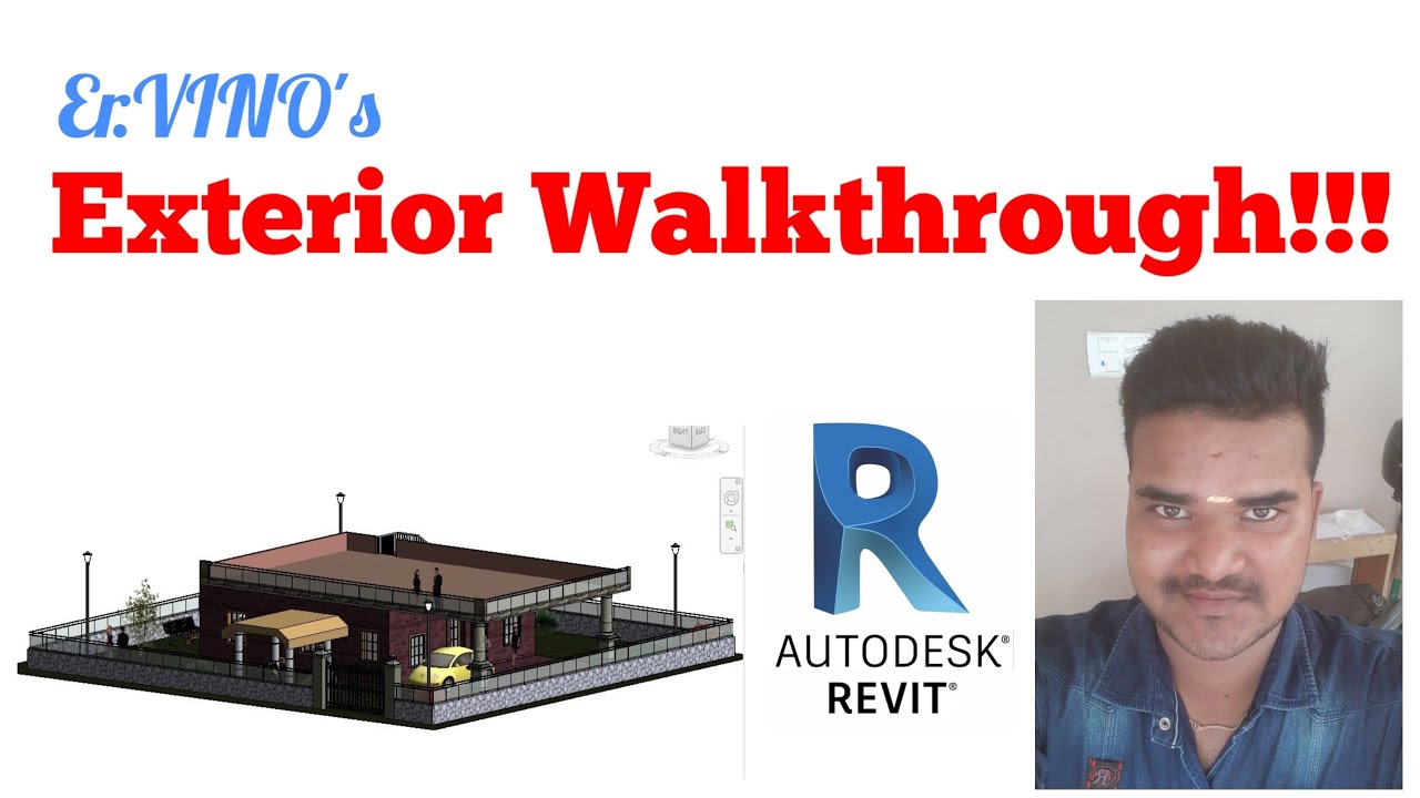 Er.VINO's Exterior Walkthrough designed by Using Revit Architecture ...
