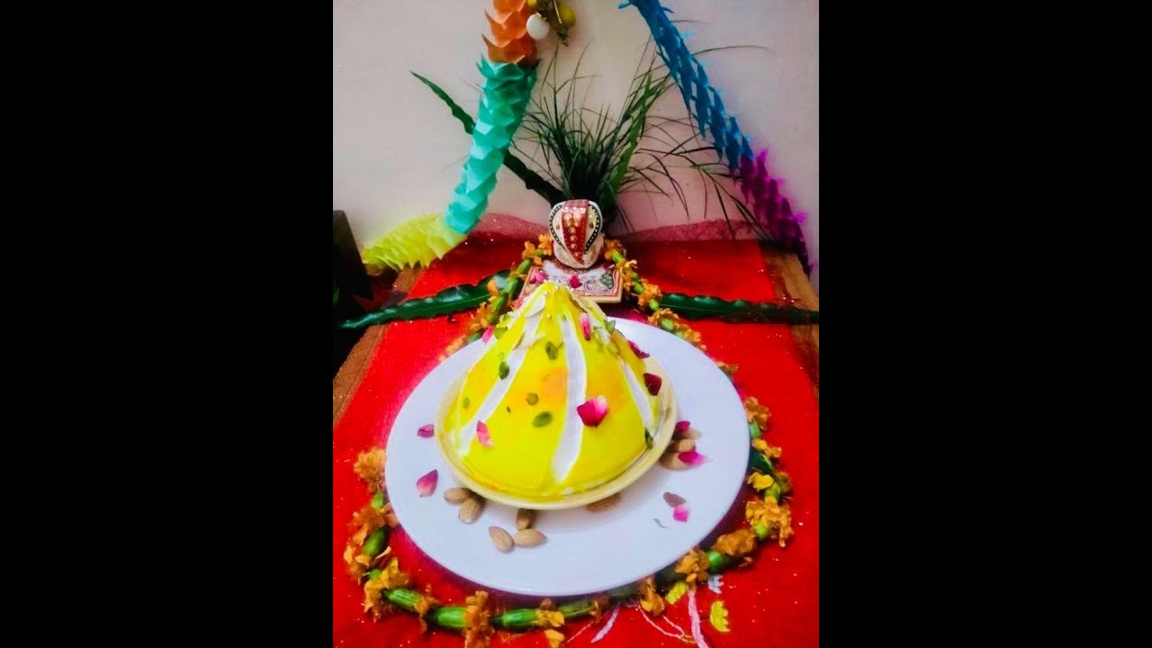 Modak Cake | Eggless Modak Cake | Vanilla Flavor Modak Cake | By Rekha ...