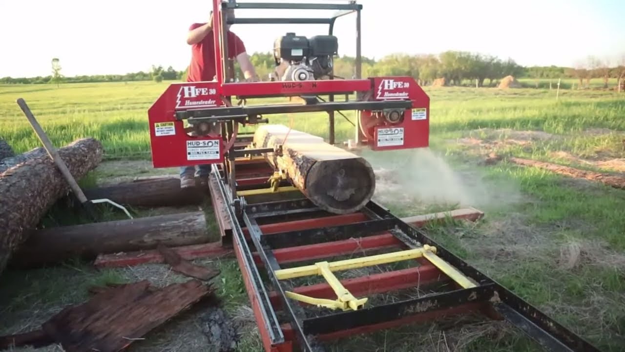 Amazingly Satisfying Sawmill Video, Four Years Of Sawmill Video - YouTube
