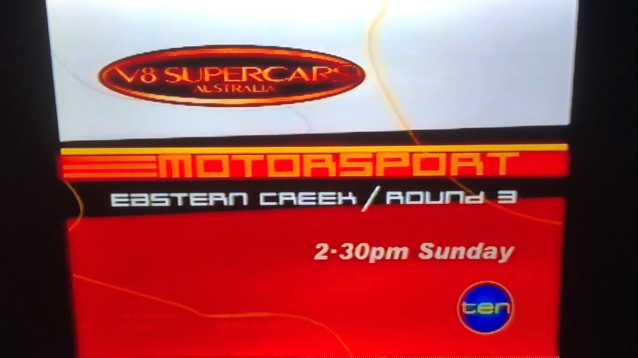 Channel Ten V8 Supercars 2003 Eastern Creek Promo - YouTube