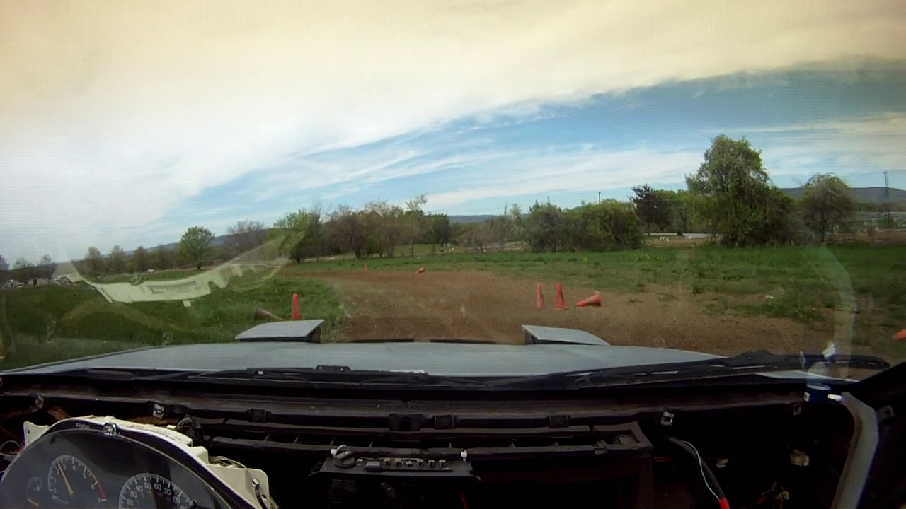 SCCA Susquehana Rally-x 1 85 Fiero 15 MR best run. 69.1sec - YouTube
