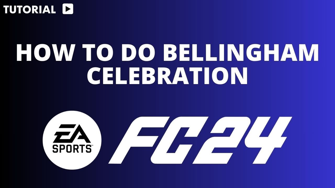 How to do bellingham celebration FC 24 - YouTube