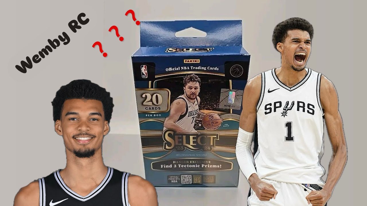 NBA 2023-24 Panini Select Basketball Hanger Box Opening Review! Wemby ...