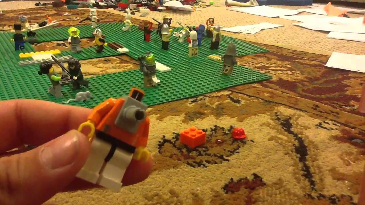 How to build a lego fat man - YouTube