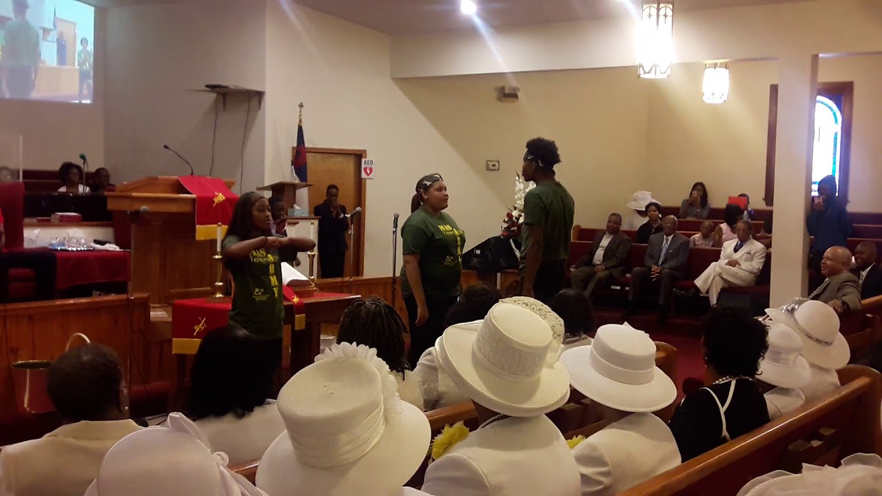 Antioch East Baptist Church Steppers - YouTube
