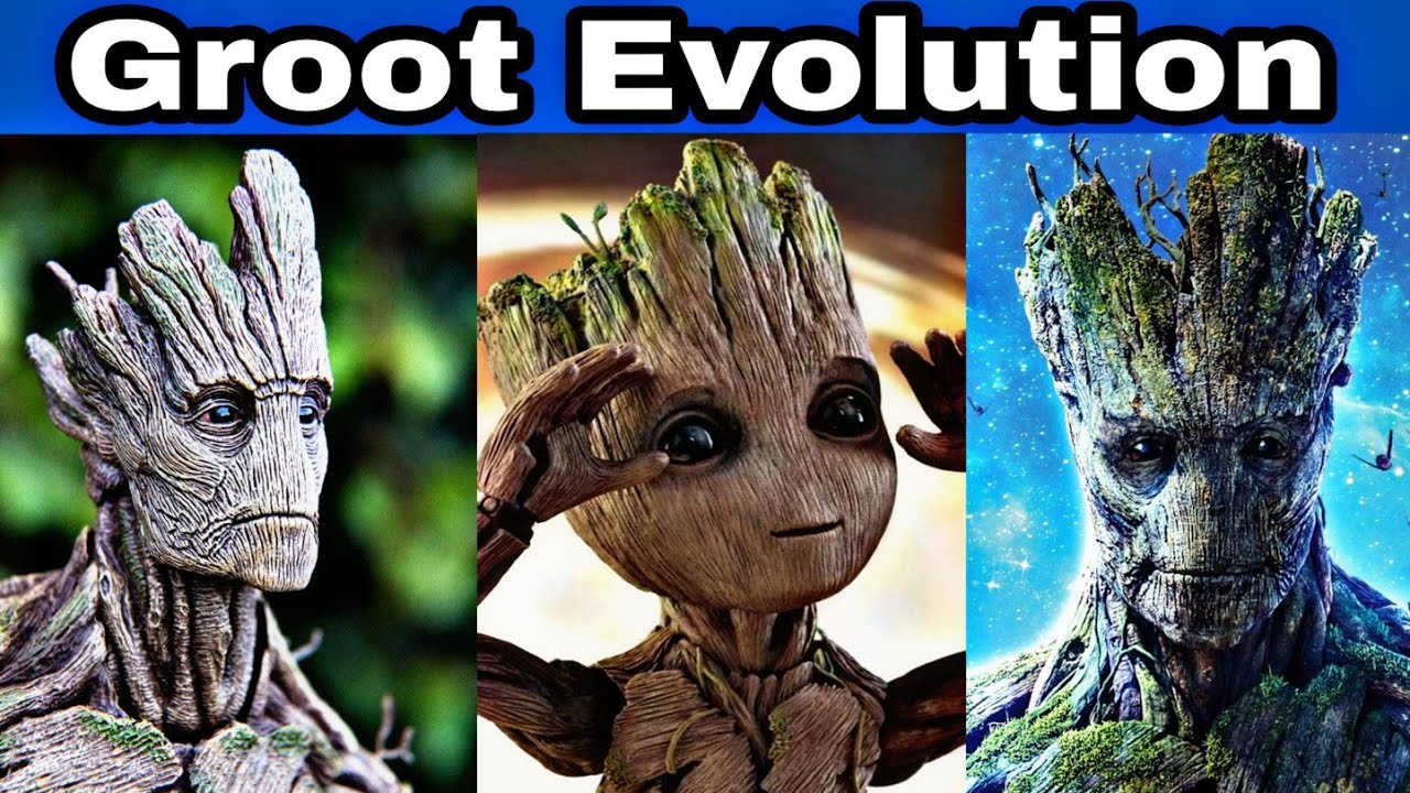 Groot Evolution Movies & Cartoon - YouTube