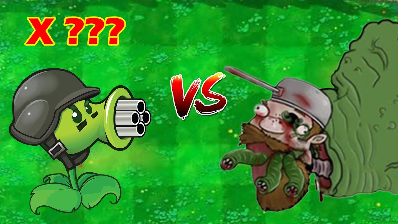 Plants vs Zombies Devour Challenge - How Many Gatling Peashooter We ...