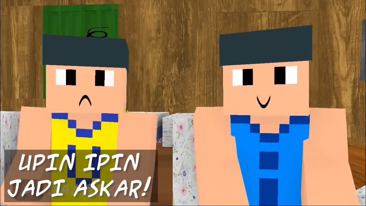 Siap Siap! UPIN IPIN Sedia Jadi Askar! (Minecraft Animation) - YouTube