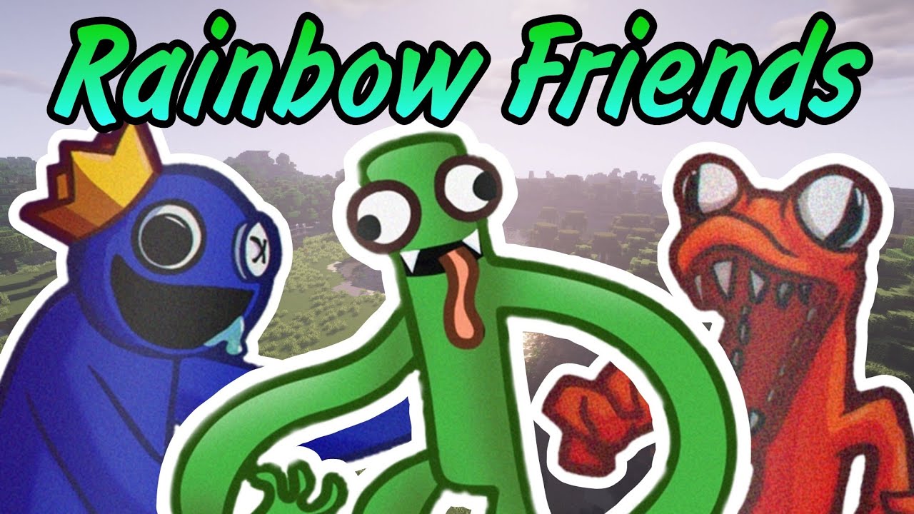 Dr Livesey Walk Rainbow Friends Rainbow friends go in Minecraft - YouTube
