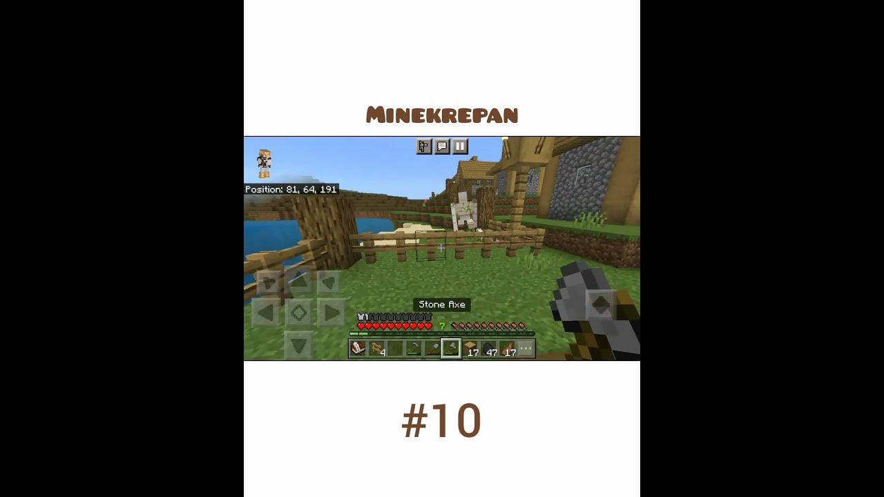 survival minecraft part 10 #shorts - YouTube